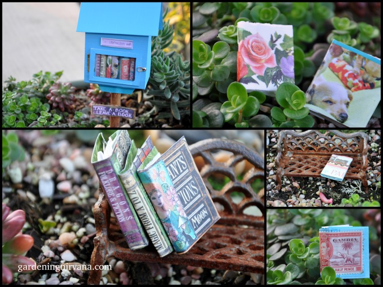 The Making of The Miniature Little Free Library – Gardening Nirvana
