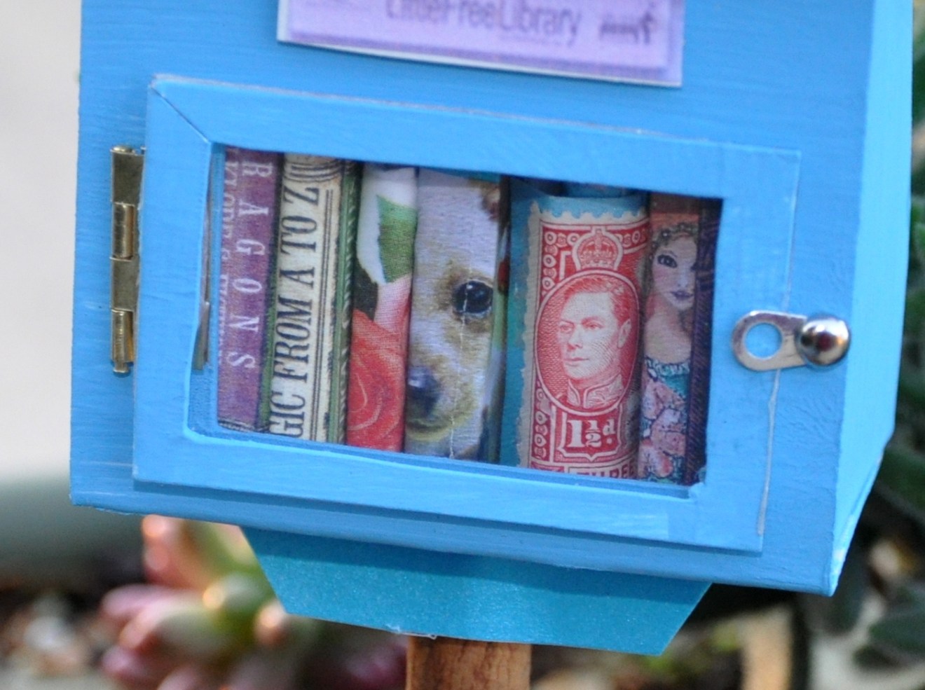 The Making of The Miniature Little Free Library – Gardening Nirvana