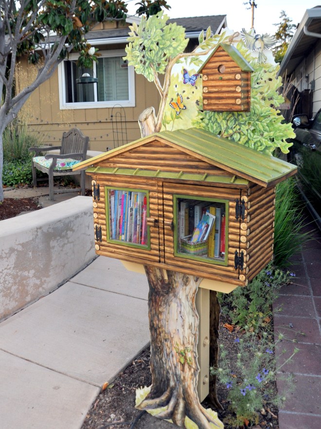 Our Little Free Library Becomes a Work of Art – Gardening Nirvana
